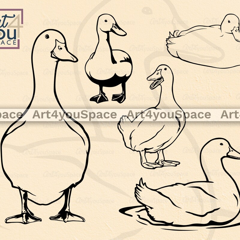 Duck Svg - Etsy