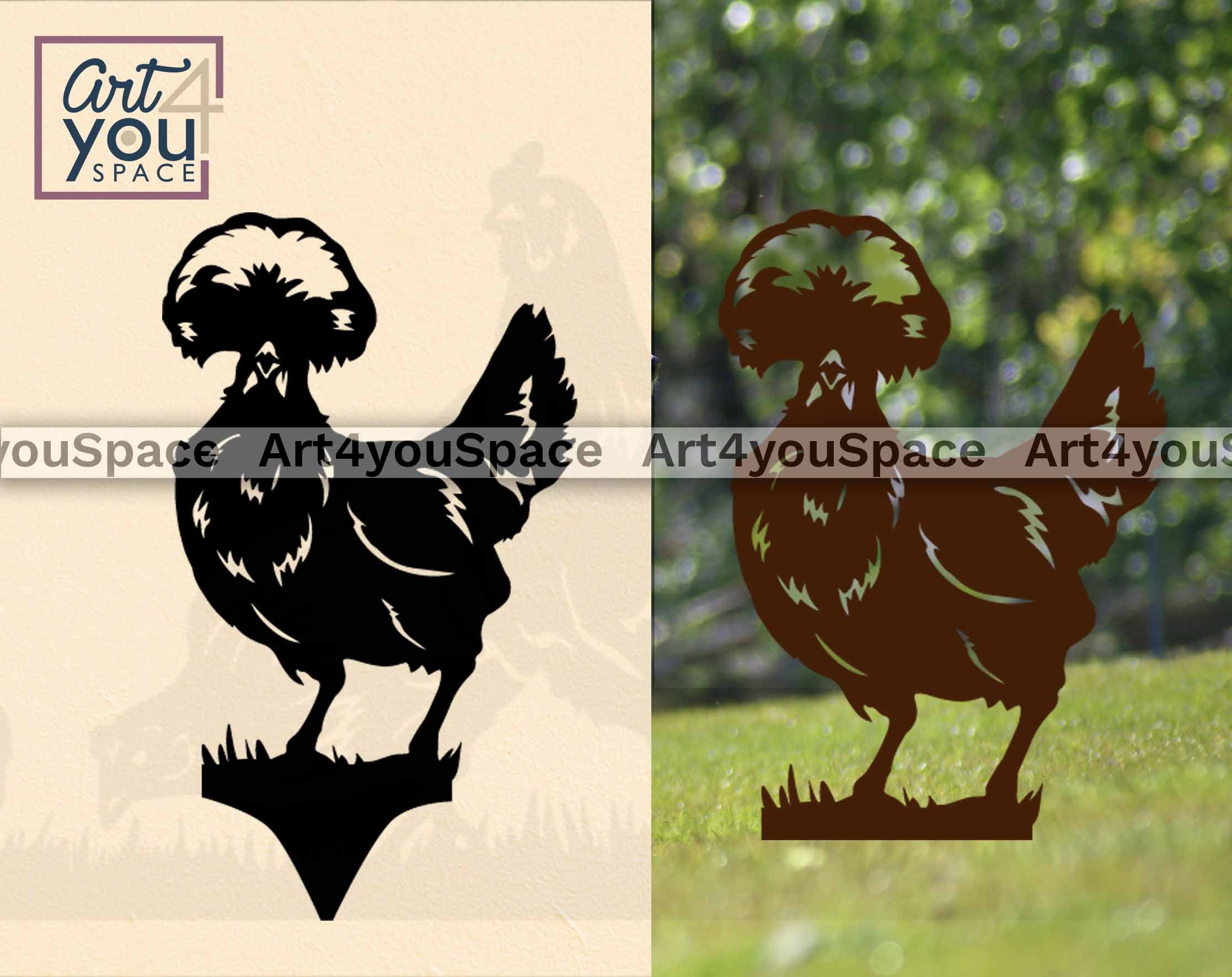 Chicken Laser Cut File, Chicken Svg, Farm Cricut Projects, Rooster ...