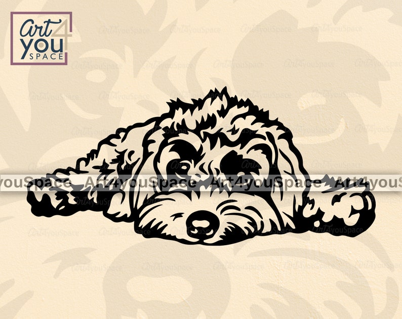 Cockapoo Svg Dog Svg Cricut Cute Pet Clipart Vector - Etsy New Zealand