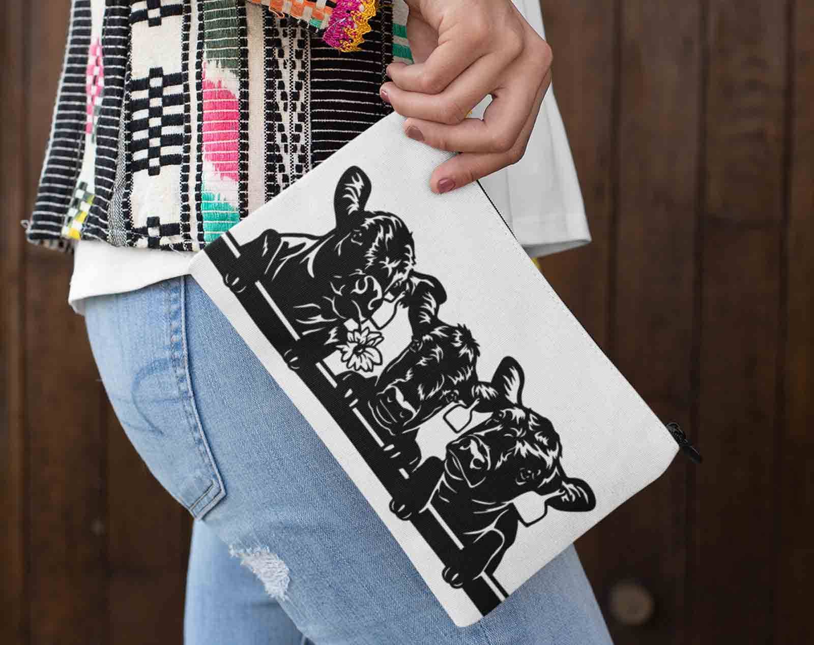 Black Angus Calves SVG: Farm Animal Clipart, Plamsa Laser Cut Vector ...