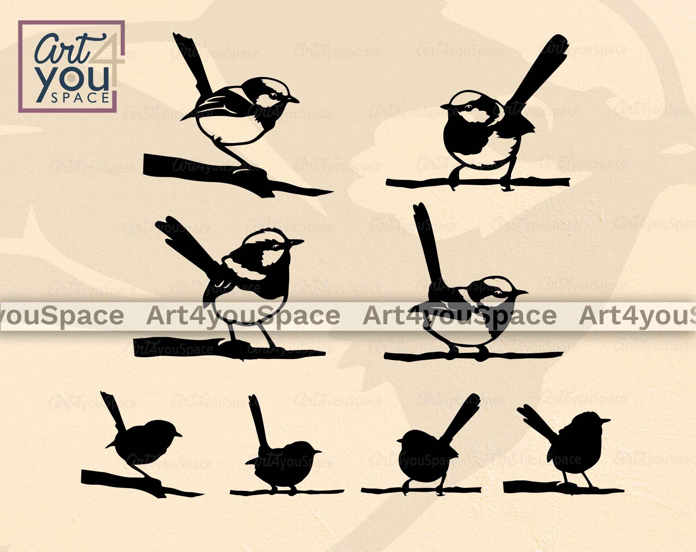 Australian Bird Stencils Printable