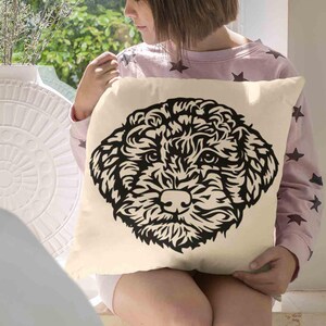 Lagotto Romagnolo, Dog Svg Files for Cricut, Breed Clipart, Vector ...