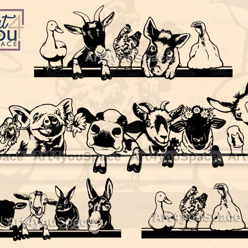 Farm Svg Files - Etsy