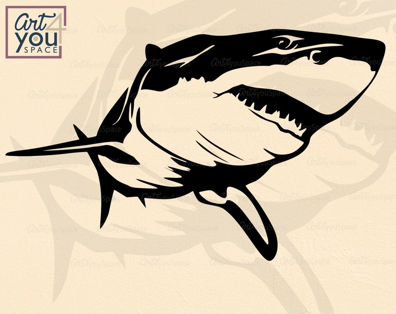 Shark svg fichier svg pour cricut poisson de mer mascotte | Etsy France Shark svg fichier svg pour cricut poisson de mer mascotte | Etsy France