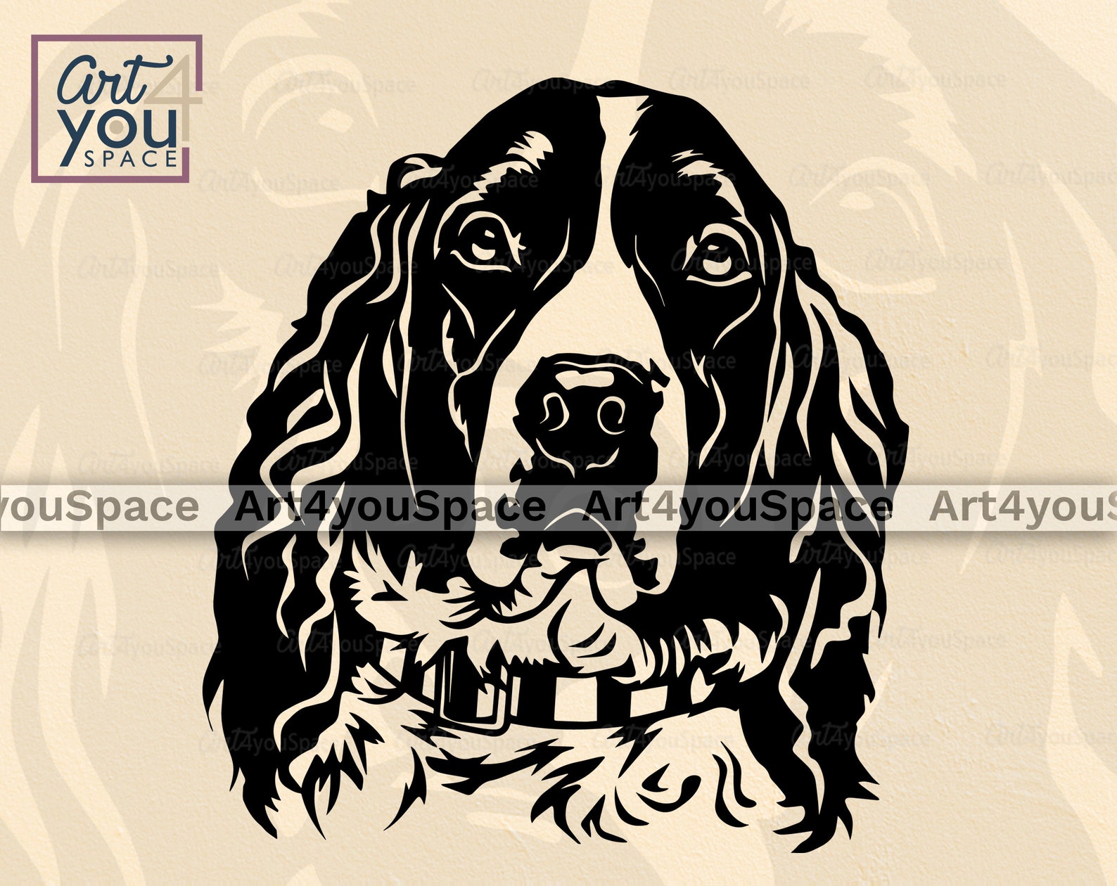 English Springer Spaniel Svg Dog Svg Cricut Clipart - Etsy