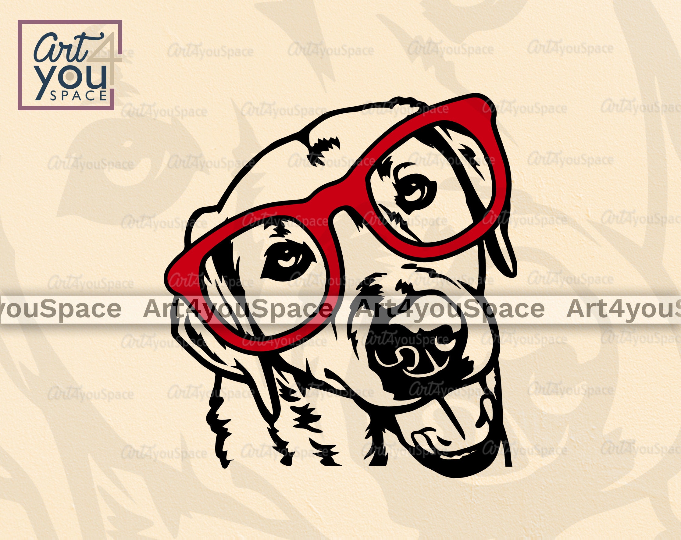 Labrador Svg Files for Cricut Dog Clipart Yellow Lab Breed - Etsy