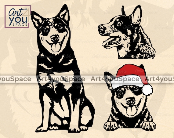 Drawing & Illustration Art & Collectibles Dancers Gifts Dog Cut Files ...