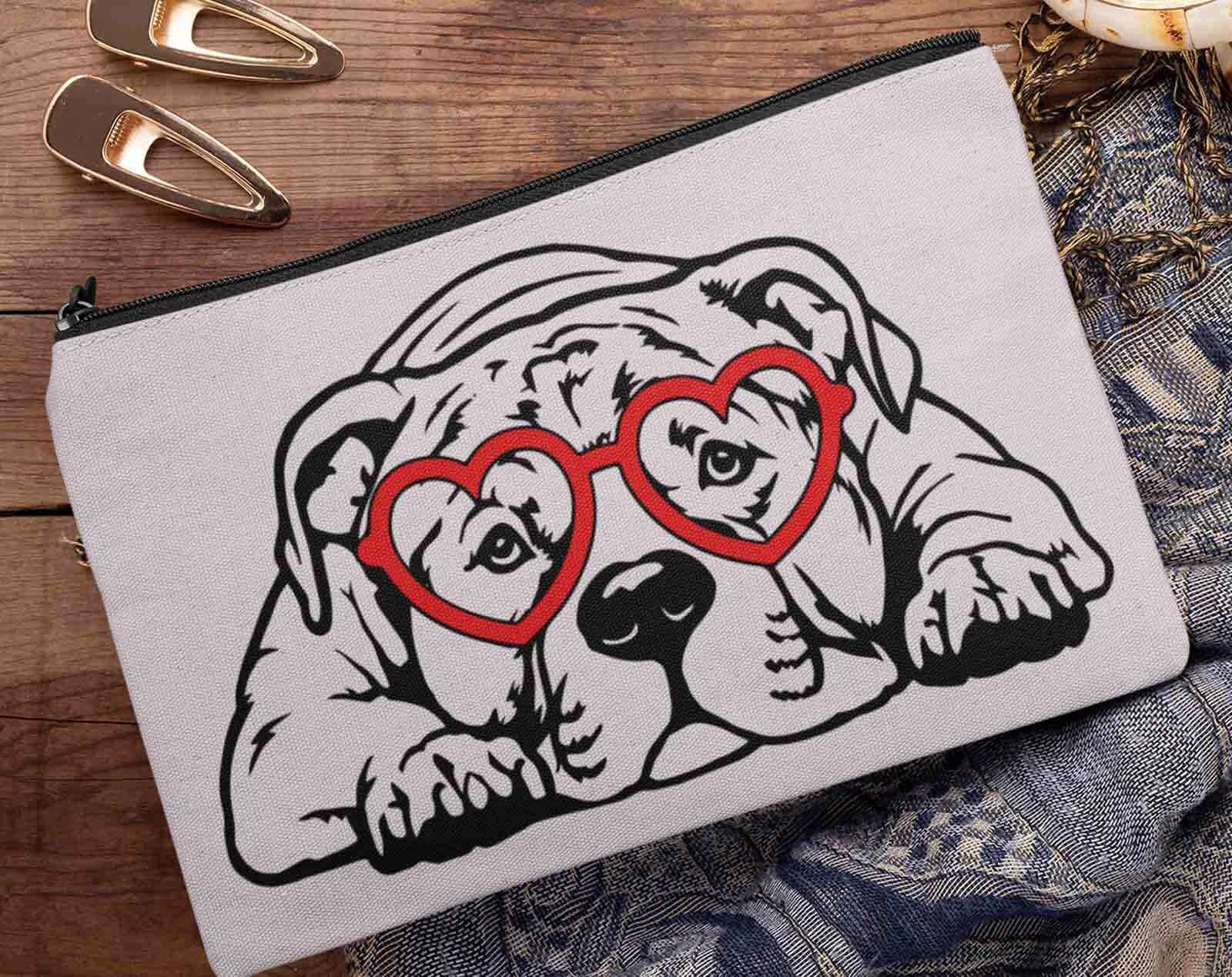 American Bully Svg, Dog Svg, Cricut, Cute Pet Glasses Clipart Breed ...