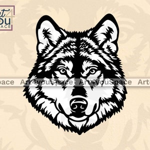 Wolf Svg, Cricut Projects, Realistic Vector Graphics, Wild Animal ...