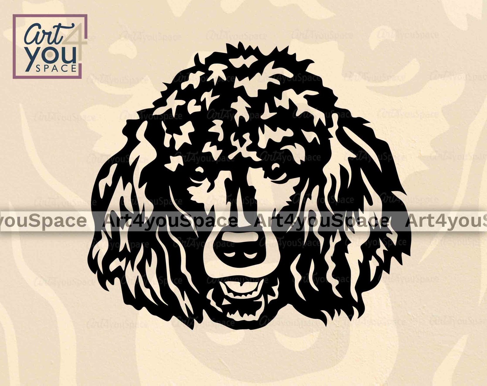 Poodle Svg Dog Svg File for Cricut Black Poodle Peeking Pet - Etsy Canada