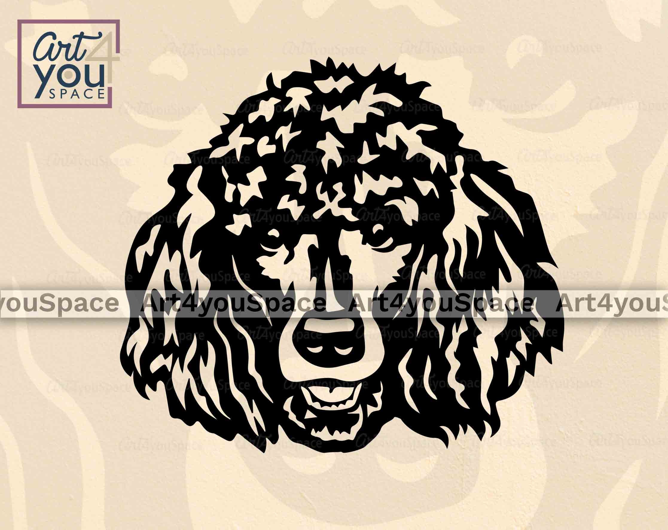 Poodle Svg Dog Svg File for Cricut Black Poodle Peeking Pet - Etsy Canada