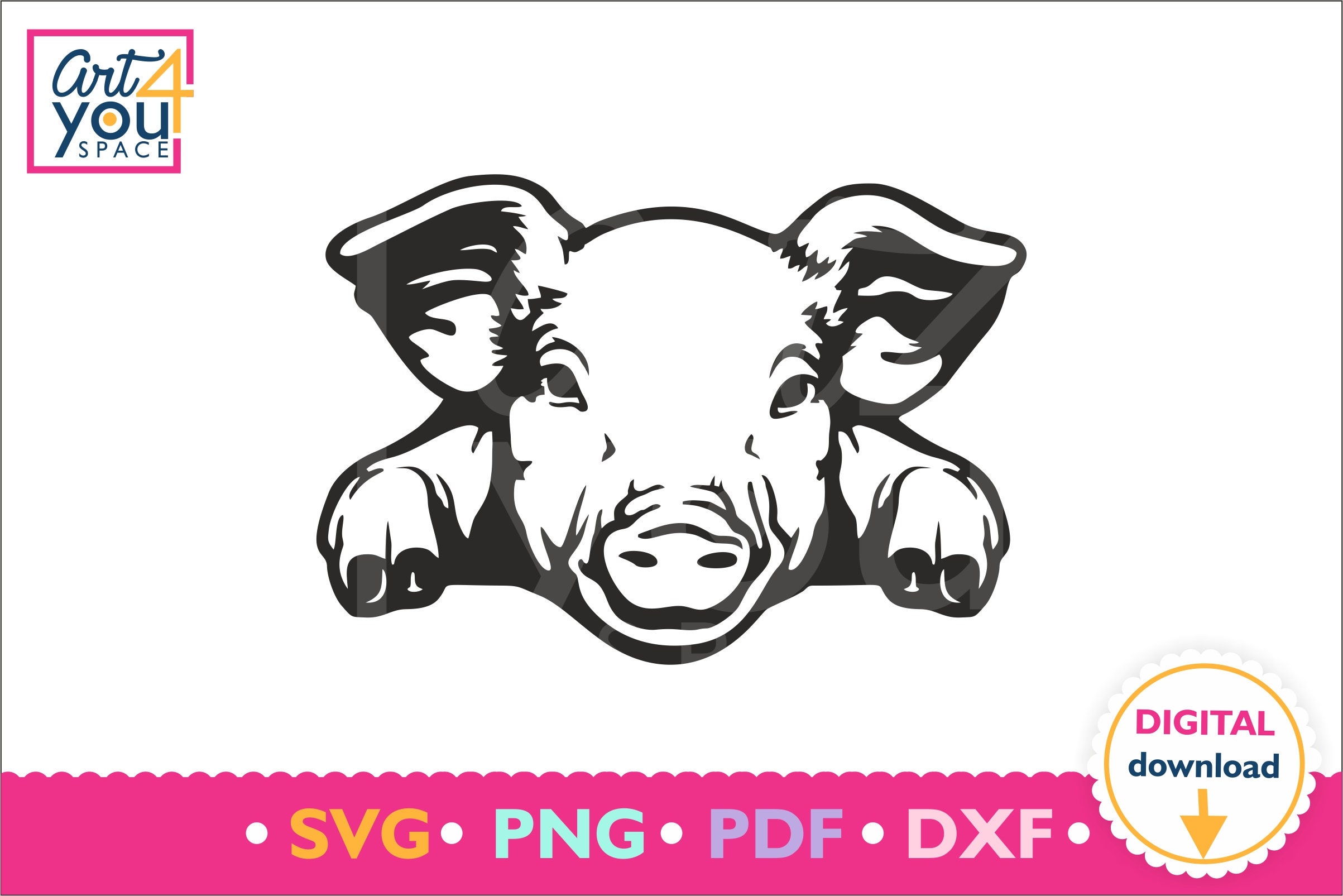 Welcome To The Farm Svg Pig Svg Farm Animals Svg Cut File Farm House ...