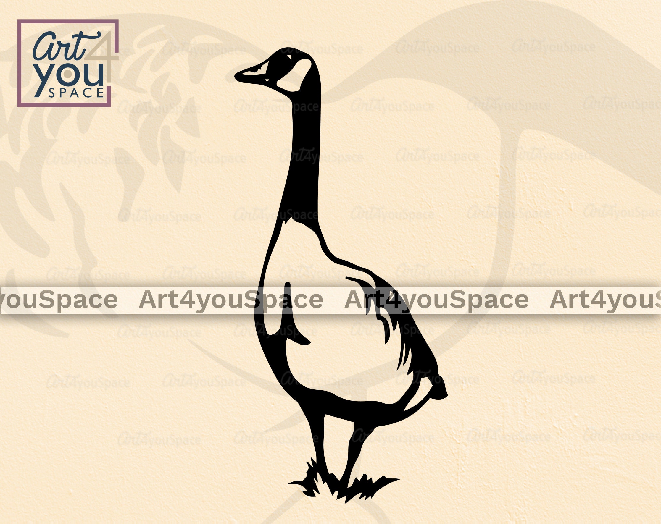 Goose Clipart Geese Svg Canada Geese Grey Goose Bird Farm - Etsy Canada