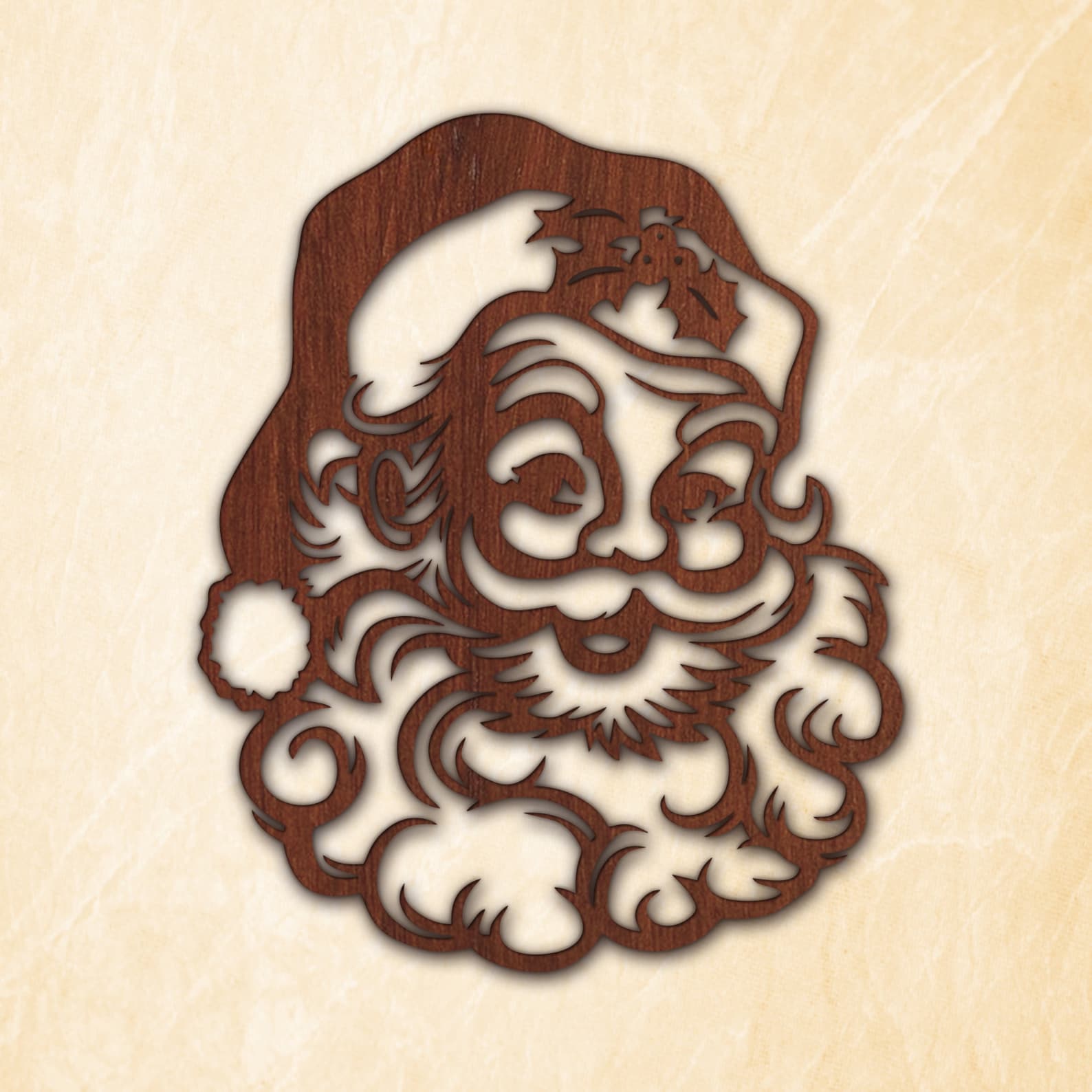 Santa Svg Cricut Christmas Svg Xmas Clipart Laser Cut | Etsy