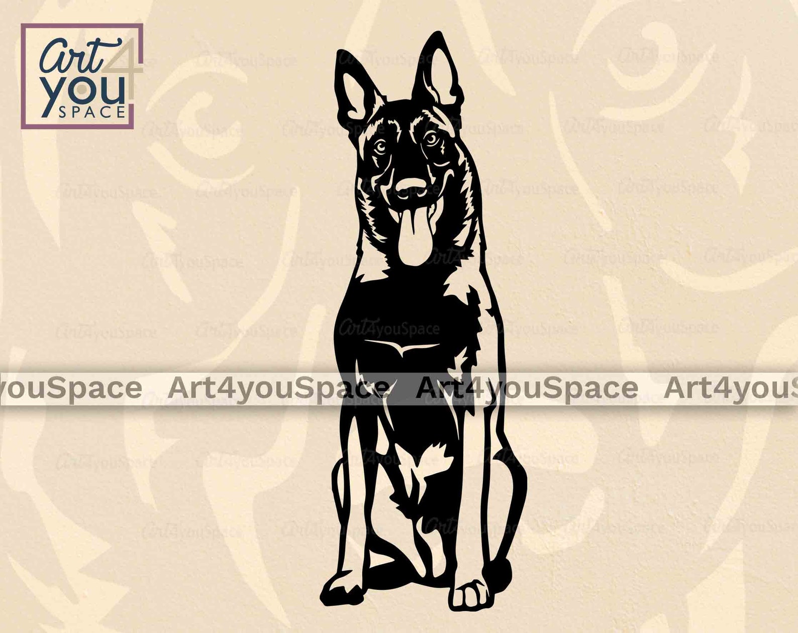 Belgian Malinois Svg Dog Svg File for Cricut Funny Face - Etsy Australia