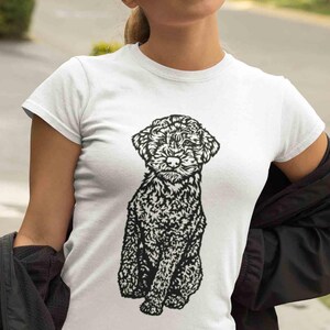 Lagotto Romagnolo, Dog Svg Files for Cricut, Breed Clipart, Vector ...