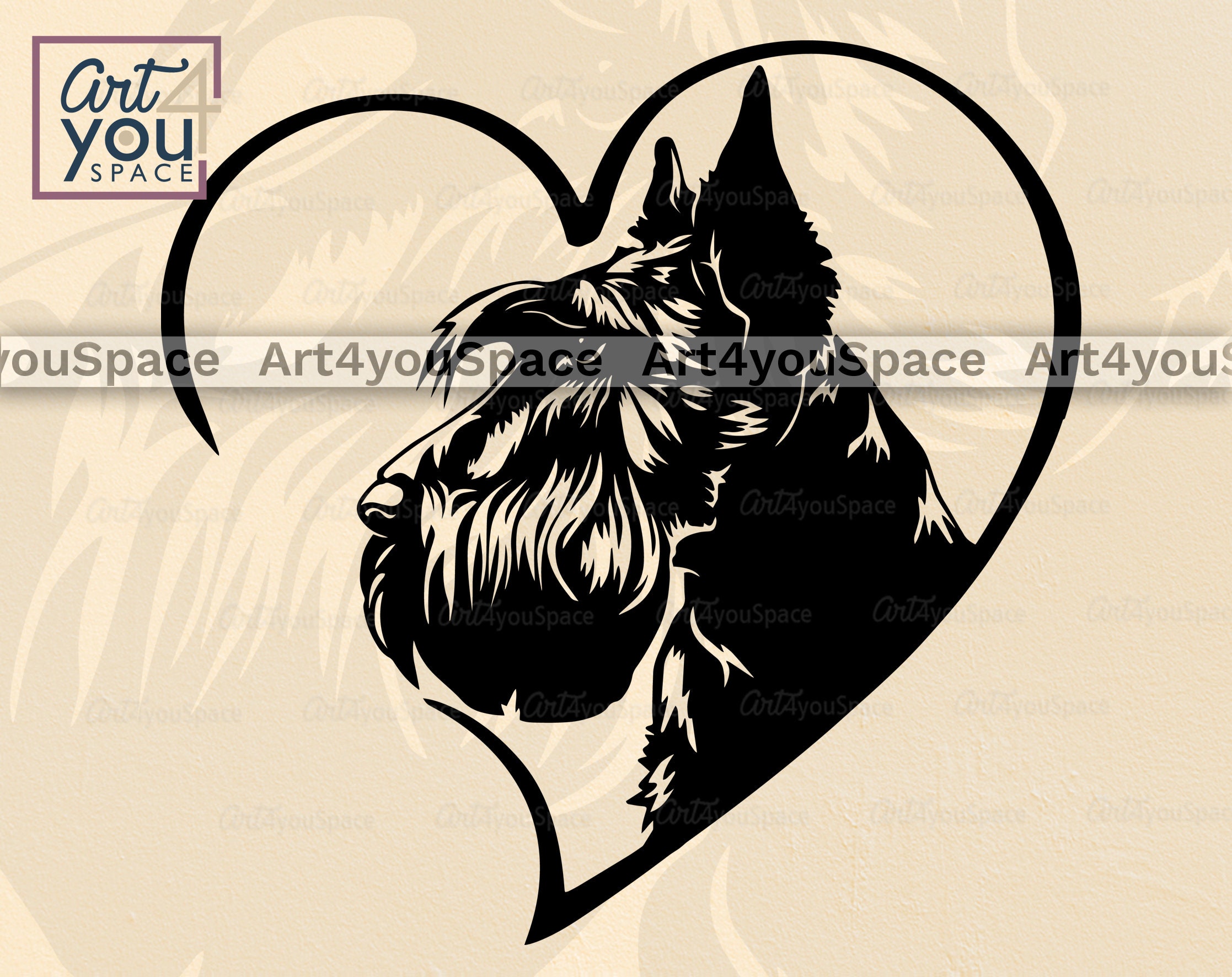Scottish Terrier SVG Dog Svg Cricut Scottie Clipart Breed - Etsy Australia