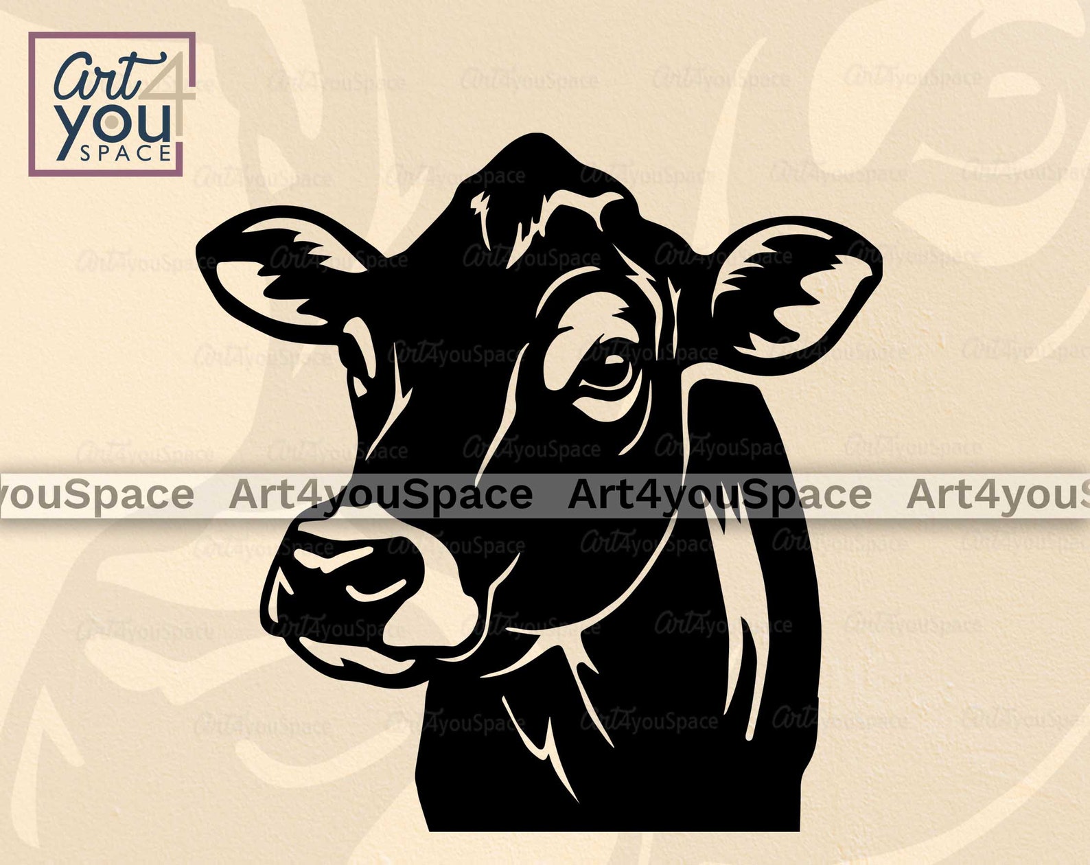 Cow Head Svg Cricut, Heifer Clipart, Peeking Farm Animal Png, Jersey ...