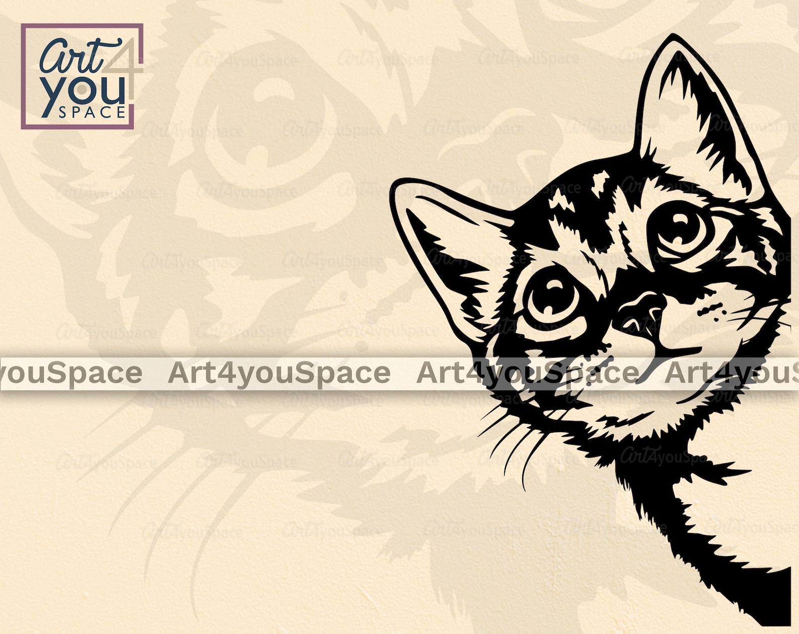 Cute Cat SVG Files for Cricut Curious Pet Vector Shirt - Etsy
