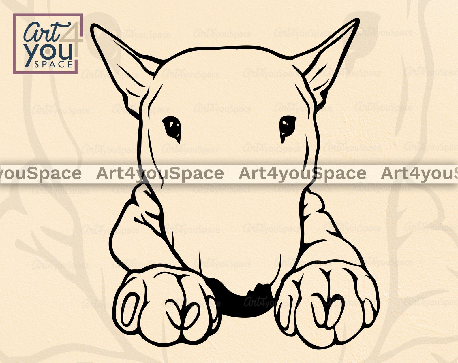 English Bull Terrier Svg Dog Svg Files for Cricut USA Flag - Etsy Australia