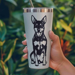 Australian Kelpie Dog Svg File for Cricut, Cnc Laser DXF Vector Art ...