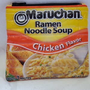 Chicken Flavor Top Ramen Noodle Soup Bag Zipper Pouch - Etsy