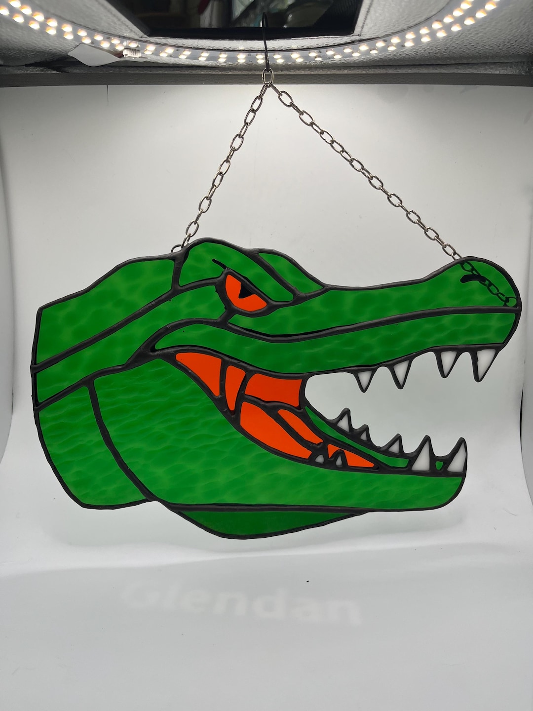 Florida Alligator Stained Glass Sun Catcher - Etsy