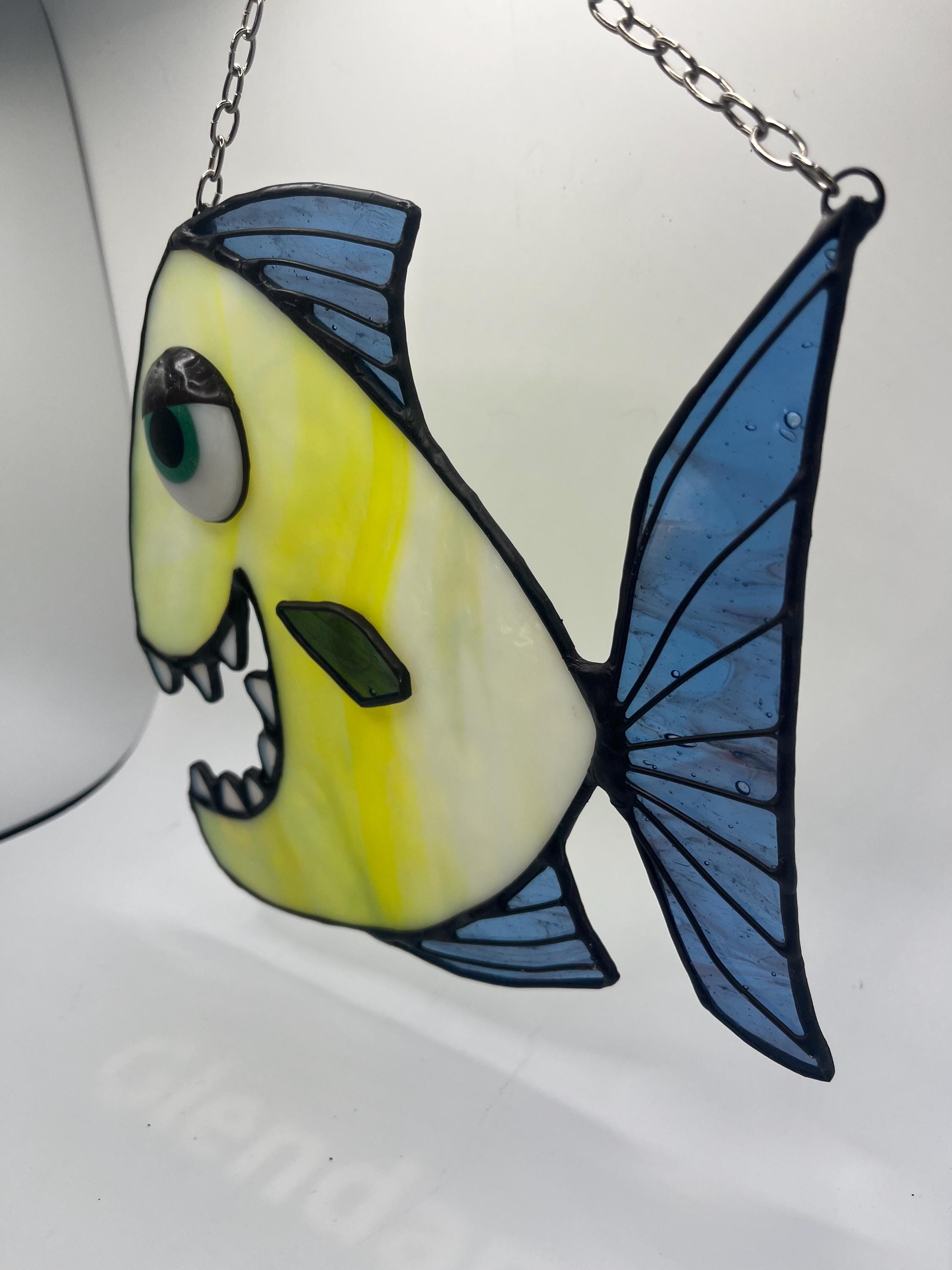Smiling Fish Sun Catcher - Etsy