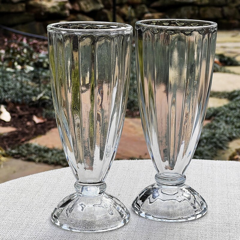 Milkshake Glasses - Etsy