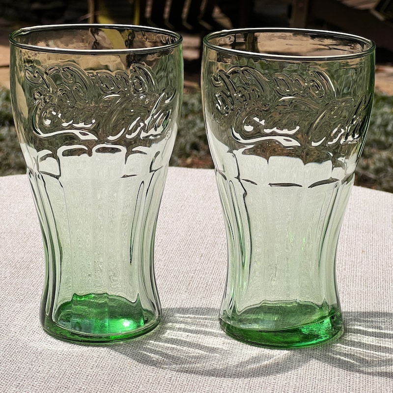 Coca Cola Bottle Glasses - Etsy