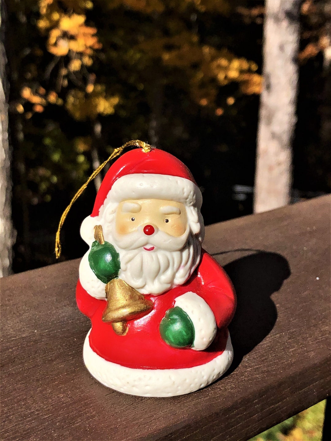 Bell Ringers Santa Bell Ornament by Bell Works, Petite Clochettes De ...