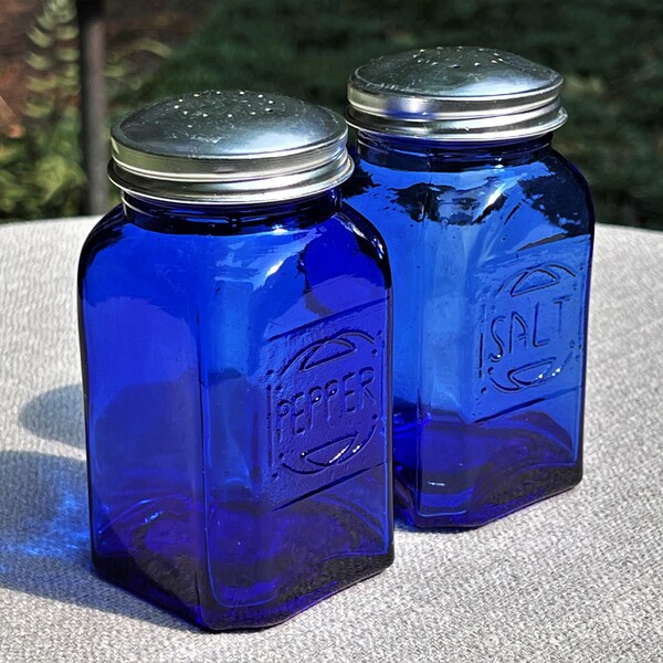 Blue Glass Salt - Etsy