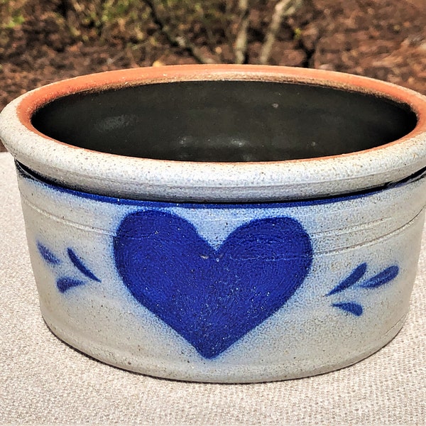 Rowe Pottery Heart - Etsy