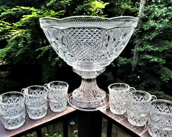 Colony Punch Bowl - Etsy