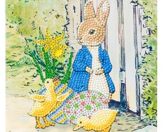 Rabbit Diamond Art - Etsy