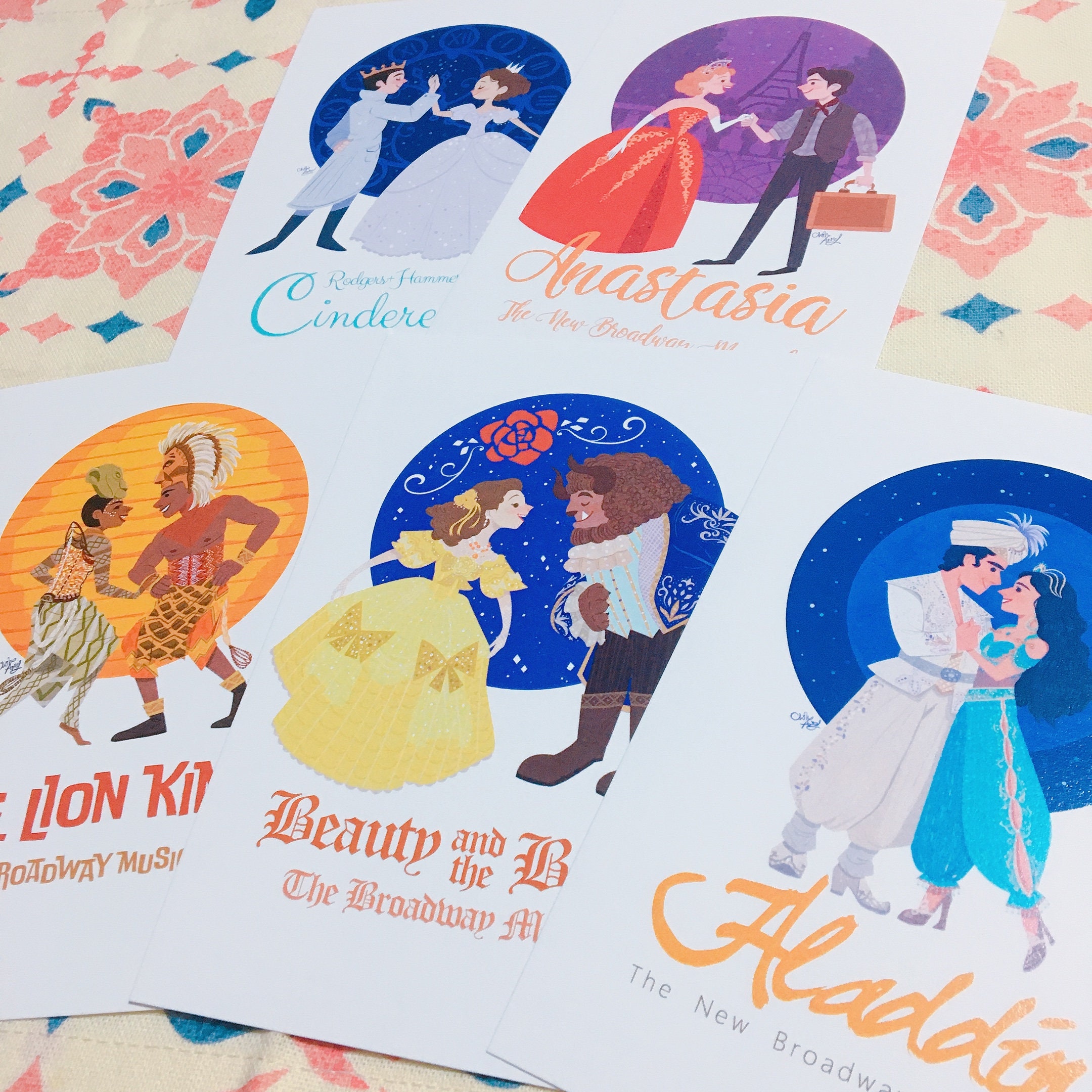 Musical Theme Postcards 【romantic Pair Series】 - Etsy