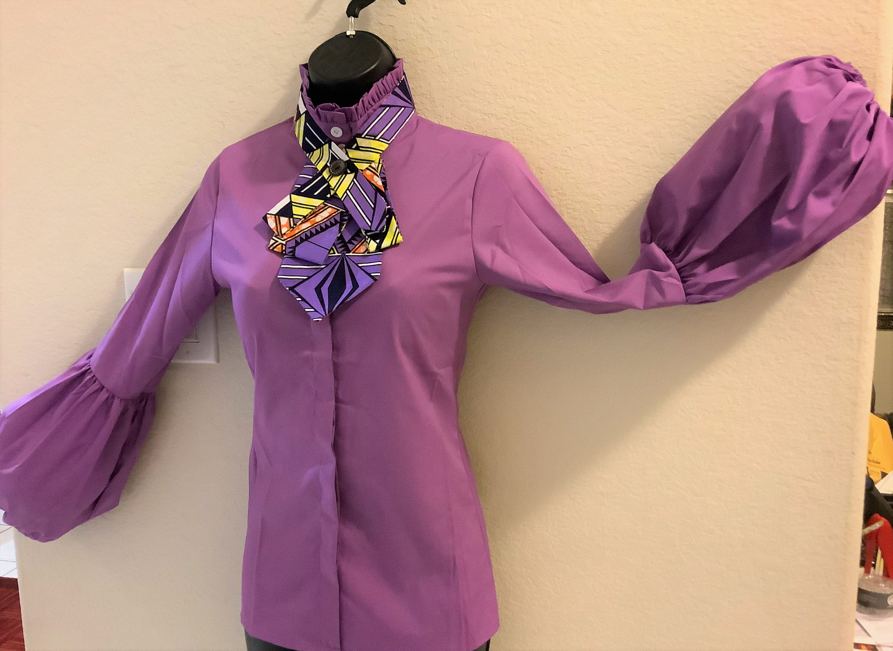 Top de manga de linterna largo - Etsy España