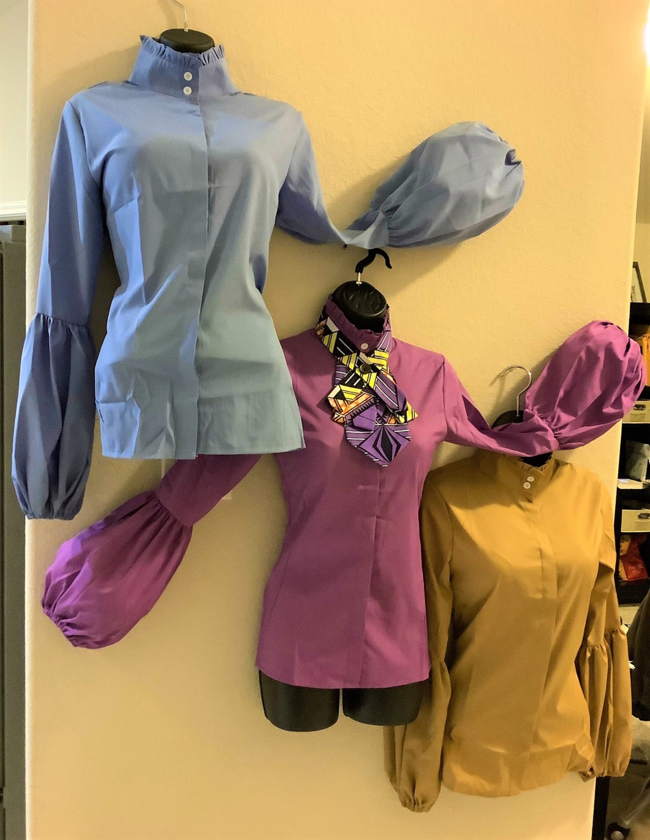 Top de manga de linterna largo - Etsy España