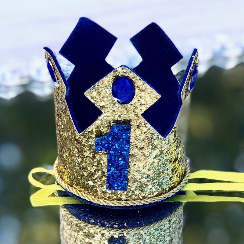 Royal Blue Crown - Etsy