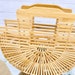 Bamboo Handbag Bamboo Bag Bamboo Purse Beach Purse Bamboo - Etsy