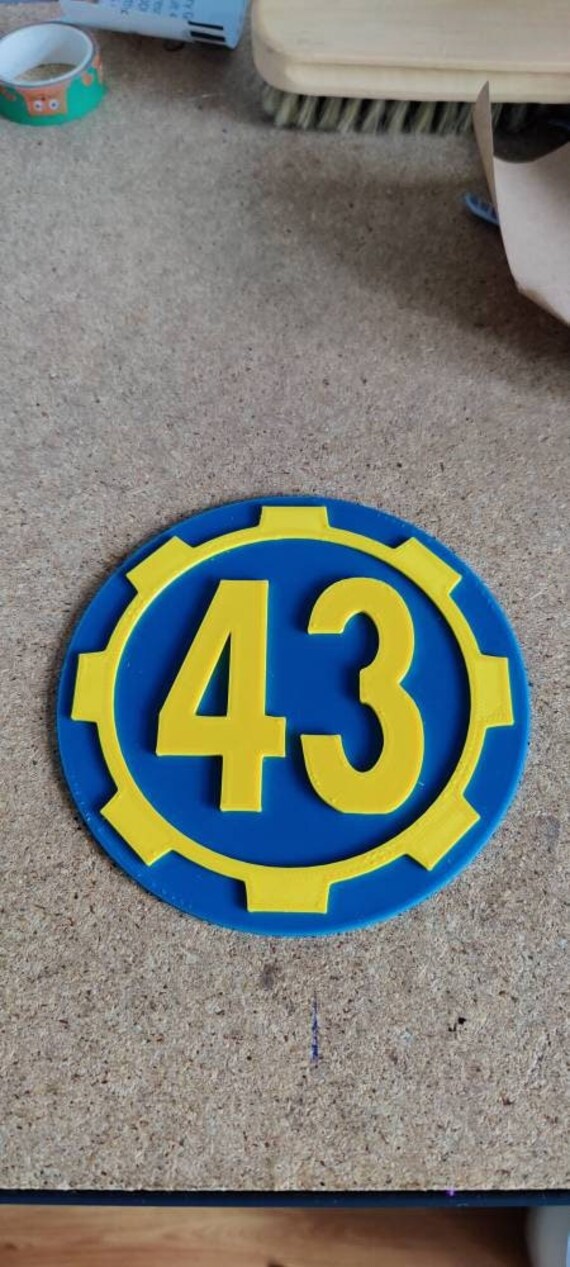 Fallout Inspired Vault Door Sign | Etsy