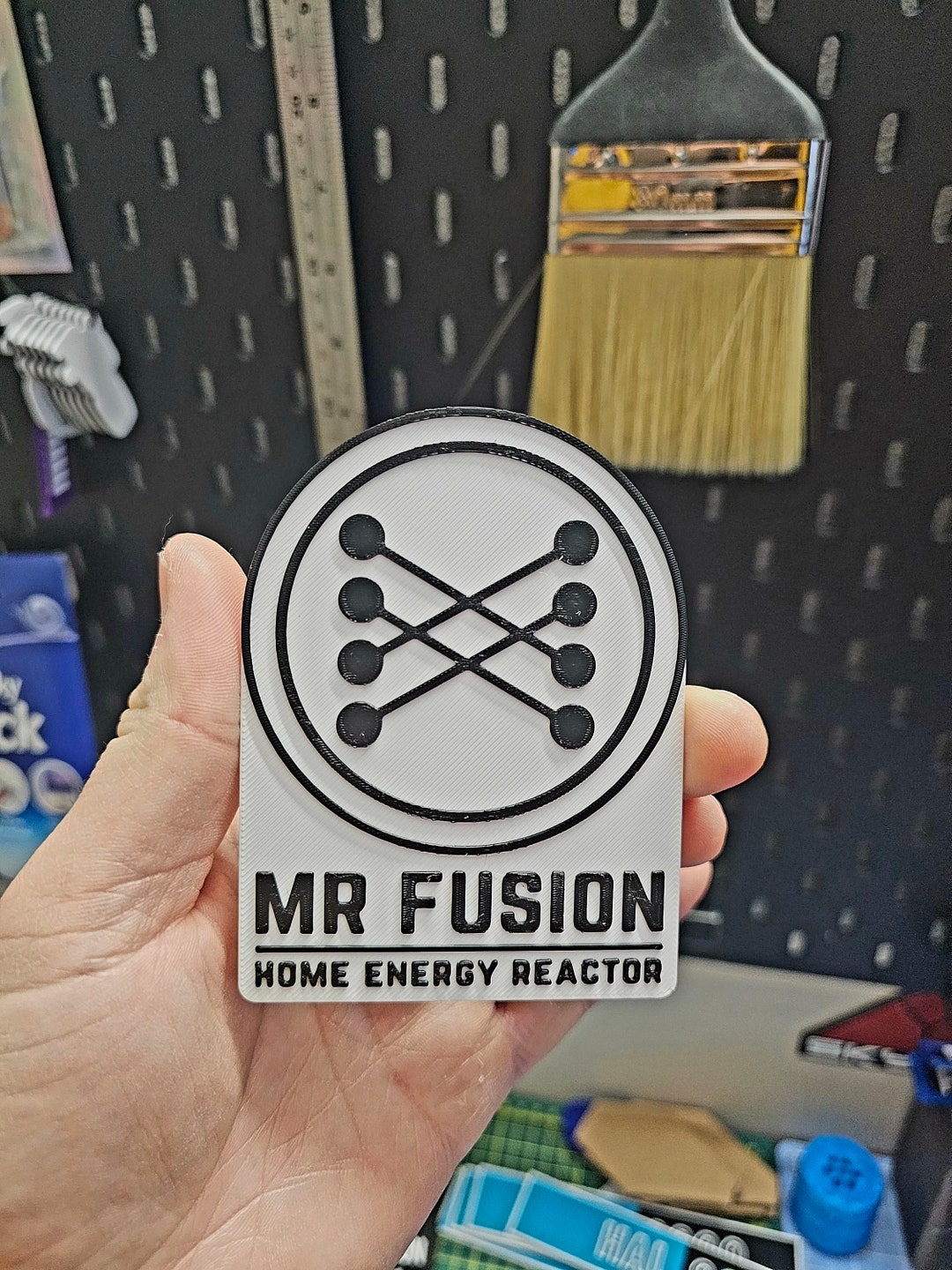 Mr Fusion! 3d Printed Logo - Etsy
