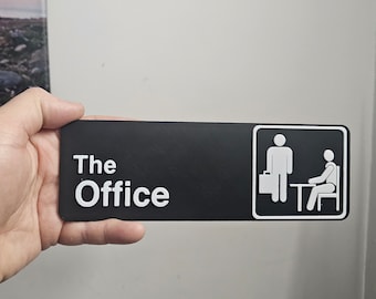 Personalized Door Sign From Tv Show the Office Your Names Office 3D ...