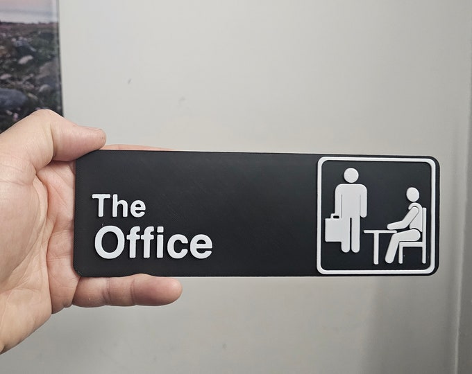 The Office 3d Printed Sign - Etsy