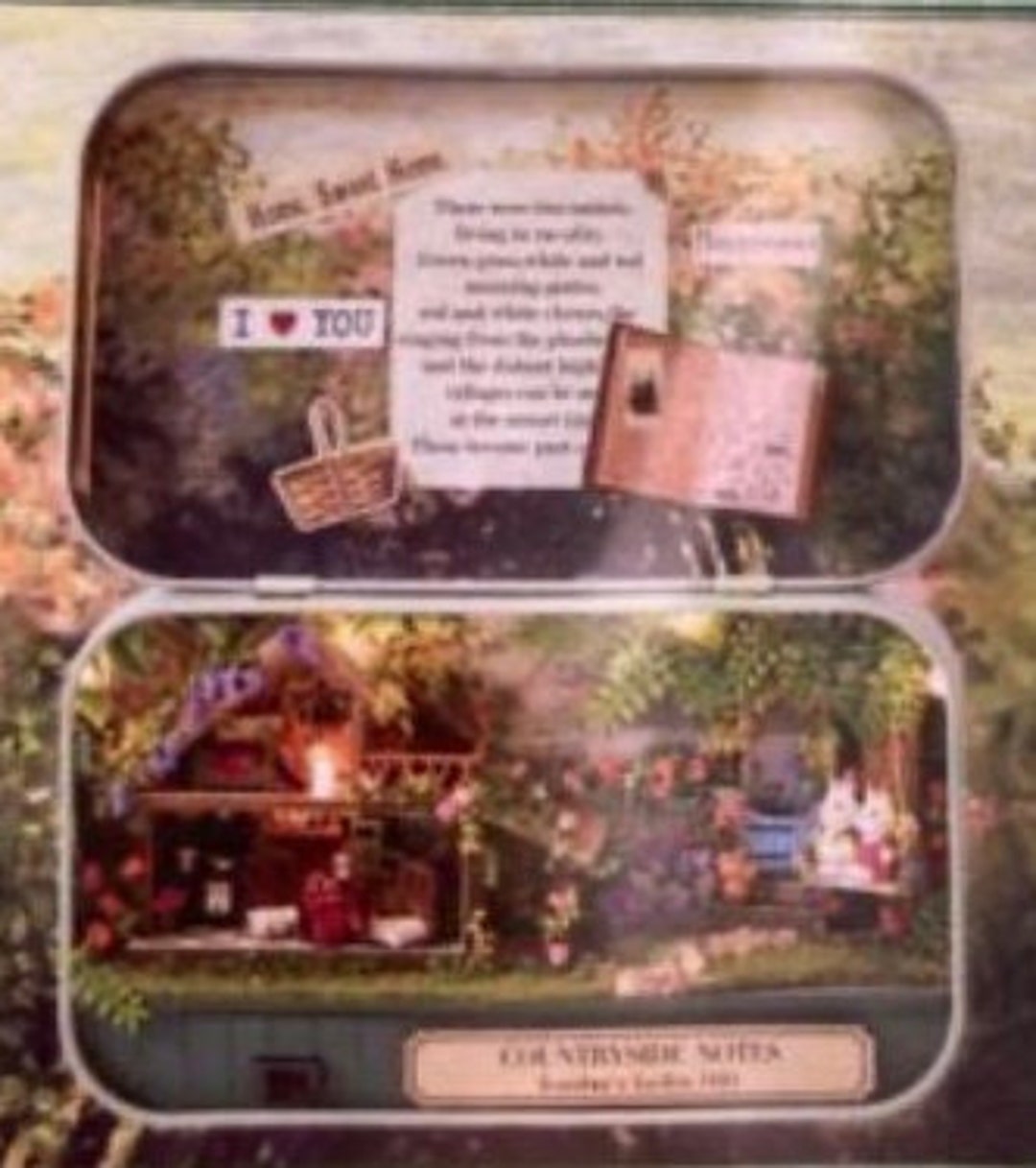 Dollhouse Miniature Theater Box Toy DIY COMPLETE Kits: Lights ...