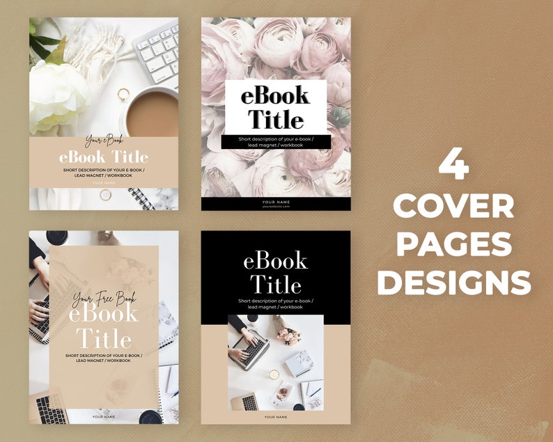 Ebook Template Canva Editable Workbook Coach Lead Magnet - Etsy