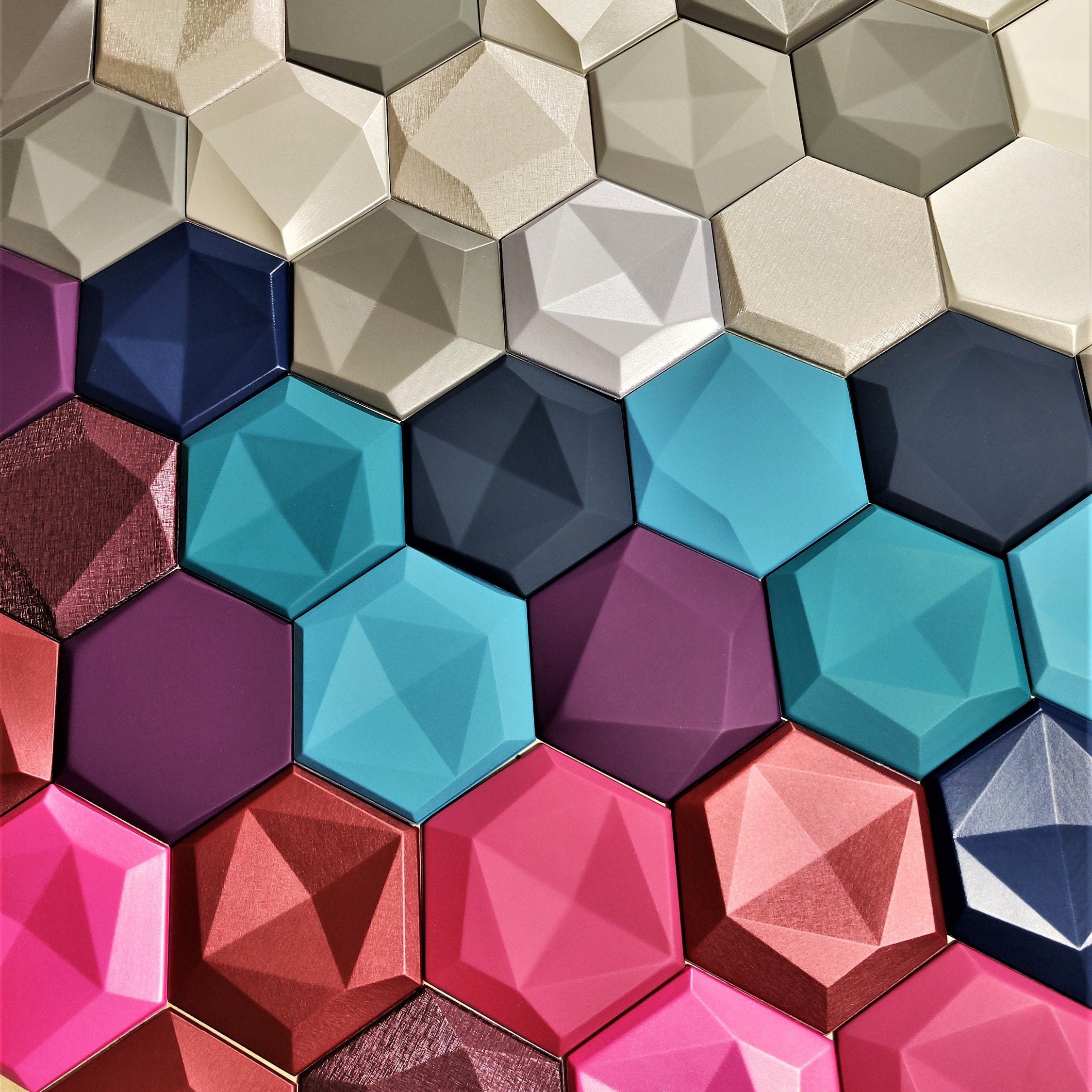 DECORATIVE 3d WALL PANELS Textured Wall tiles 3d Wall Art | Etsy