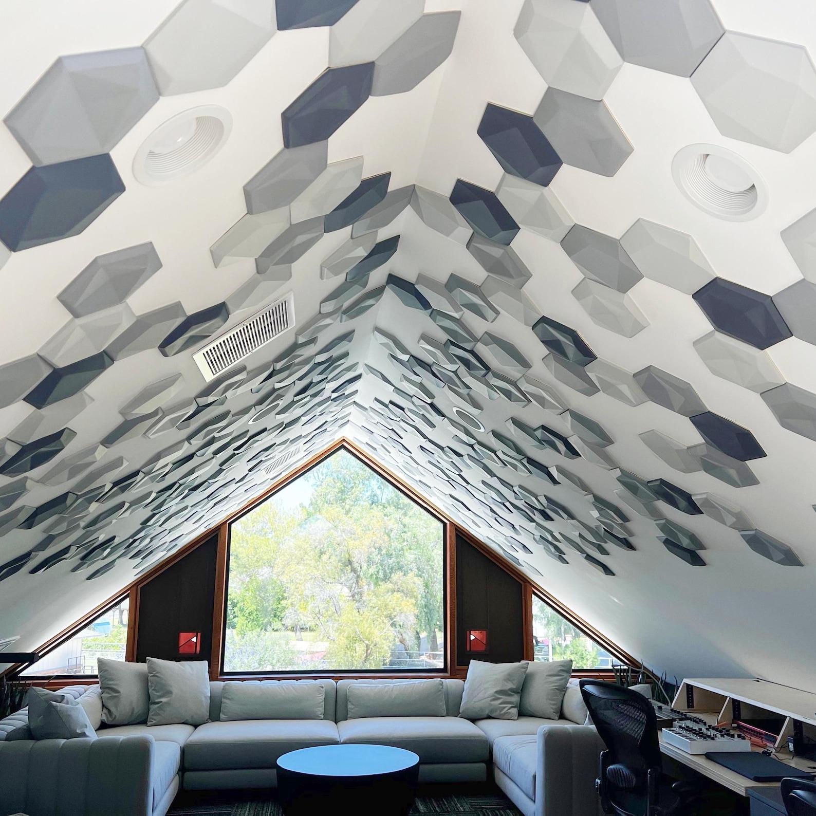 CEILING SOUNDPROOFING PANELS, Acoustic Ceiling Panel, Sound Acoustic ...