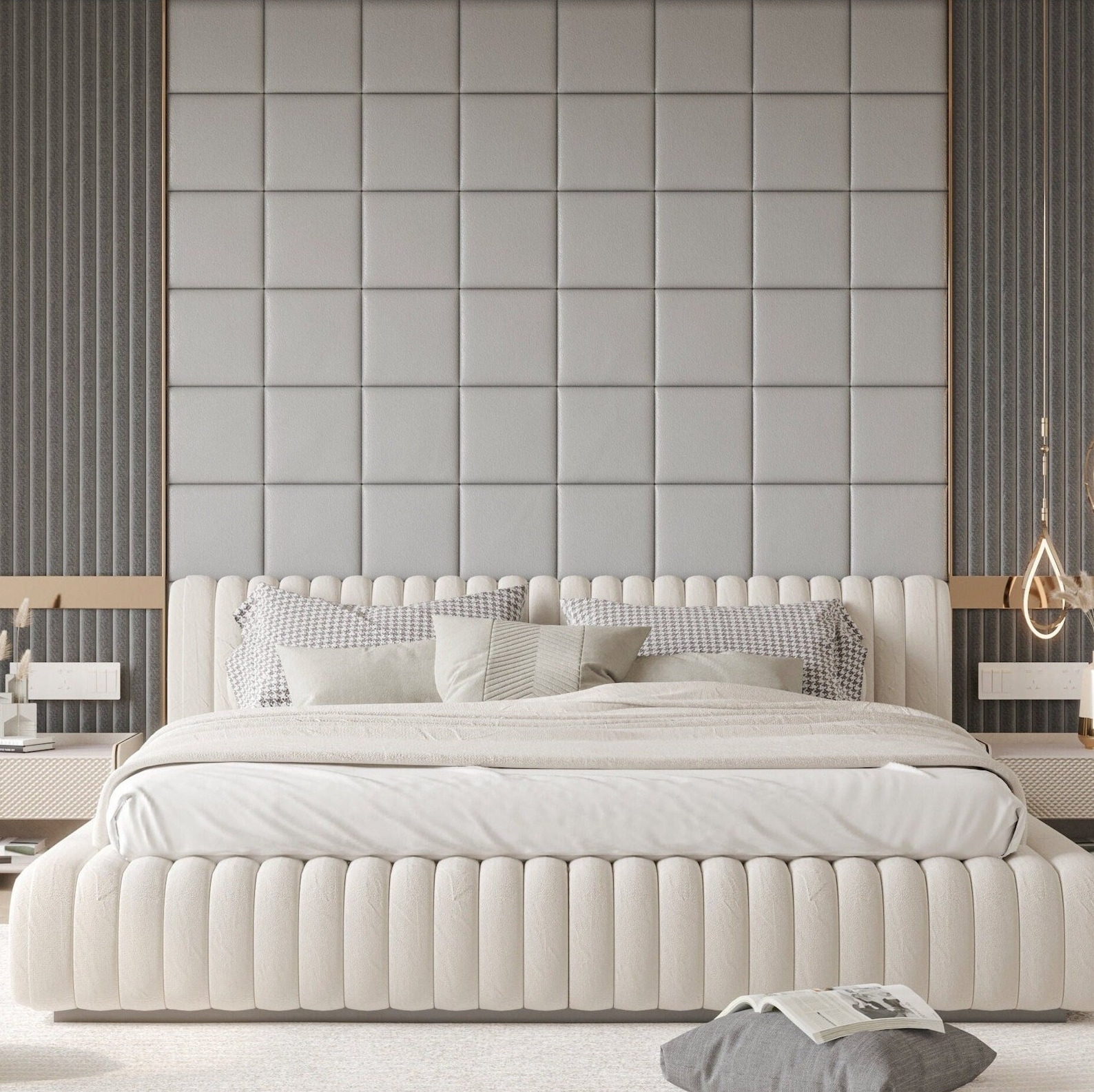 REMOVABLE Wall SOUNDPROOFING Peel and Stick Panels Easy DIY ...