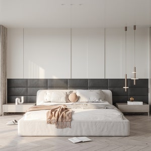 UPHOLSTERED WALL PANELS, Rectangular 24"x10" Cushion Wall Panel ...